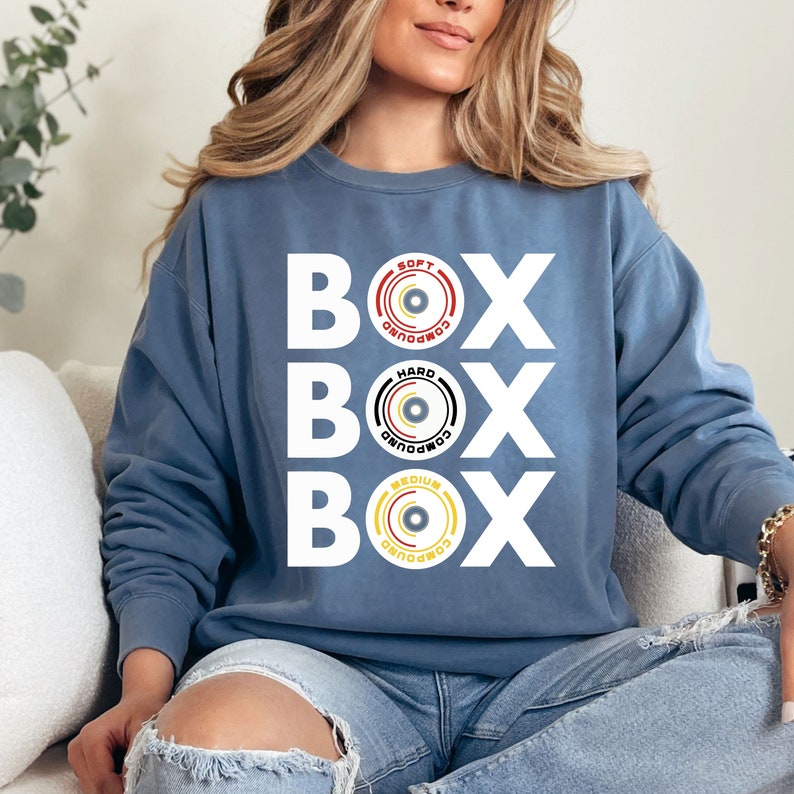 Formula 1 Sweatshirt, Box Box Box Sweatshirt, F1 Gift Sweatshirt, Box ...