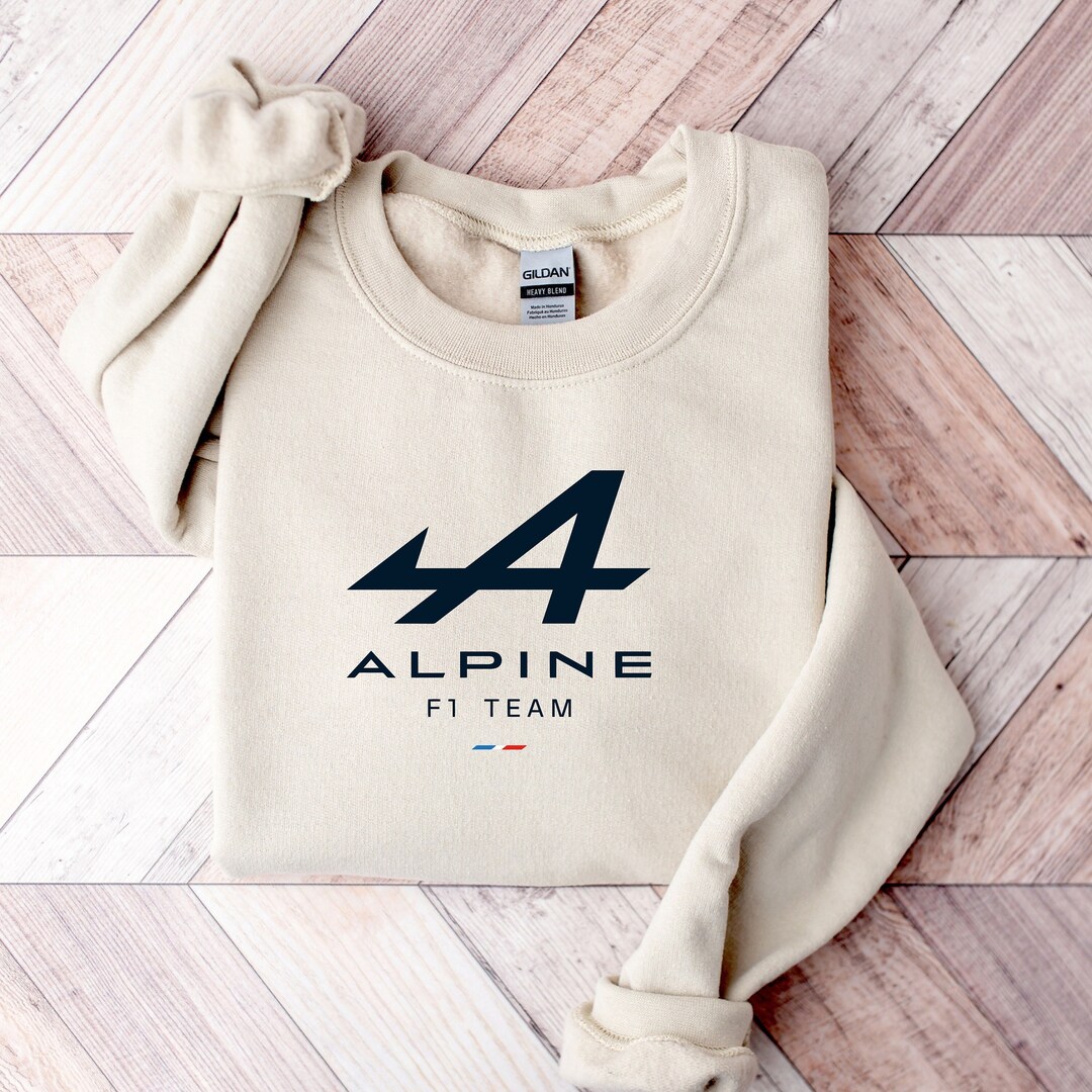 Alpine Sweatshirt, Alpine Crewneck, Alpine, F1 Sweatshirt, Retro F1 ...