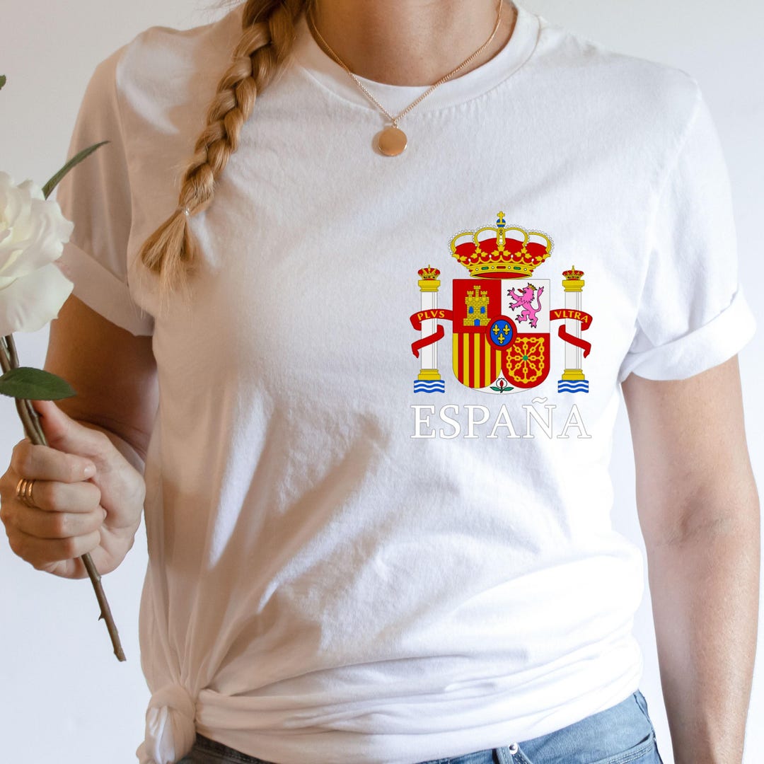 Spain T-shirt Espana Tee España Football Soccer Tee Shirt ,champion ...