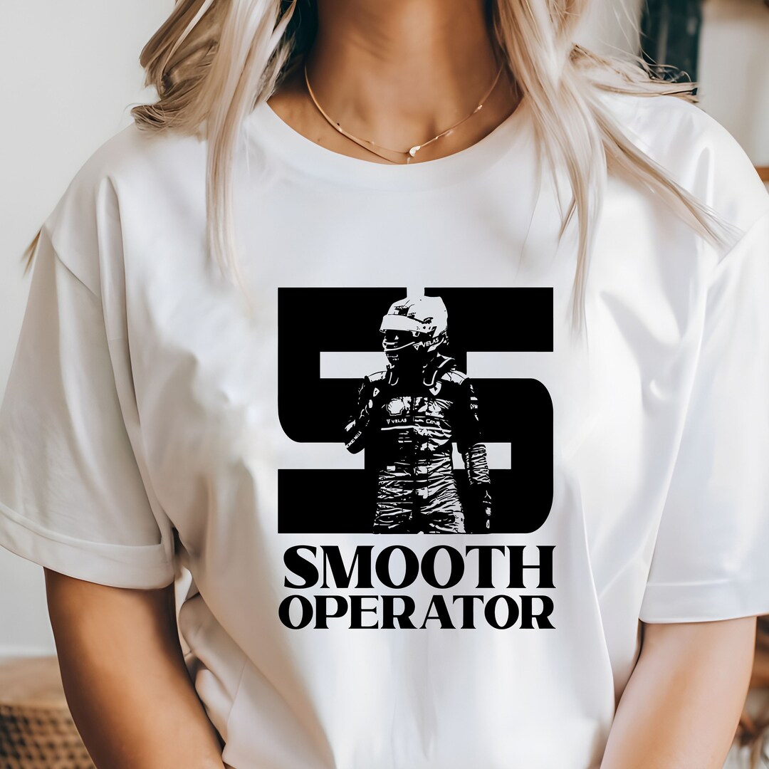 Smooth Operator Shirt, Carlos Sainz Shirt, Carlos Sainz Tee, Carlos ...