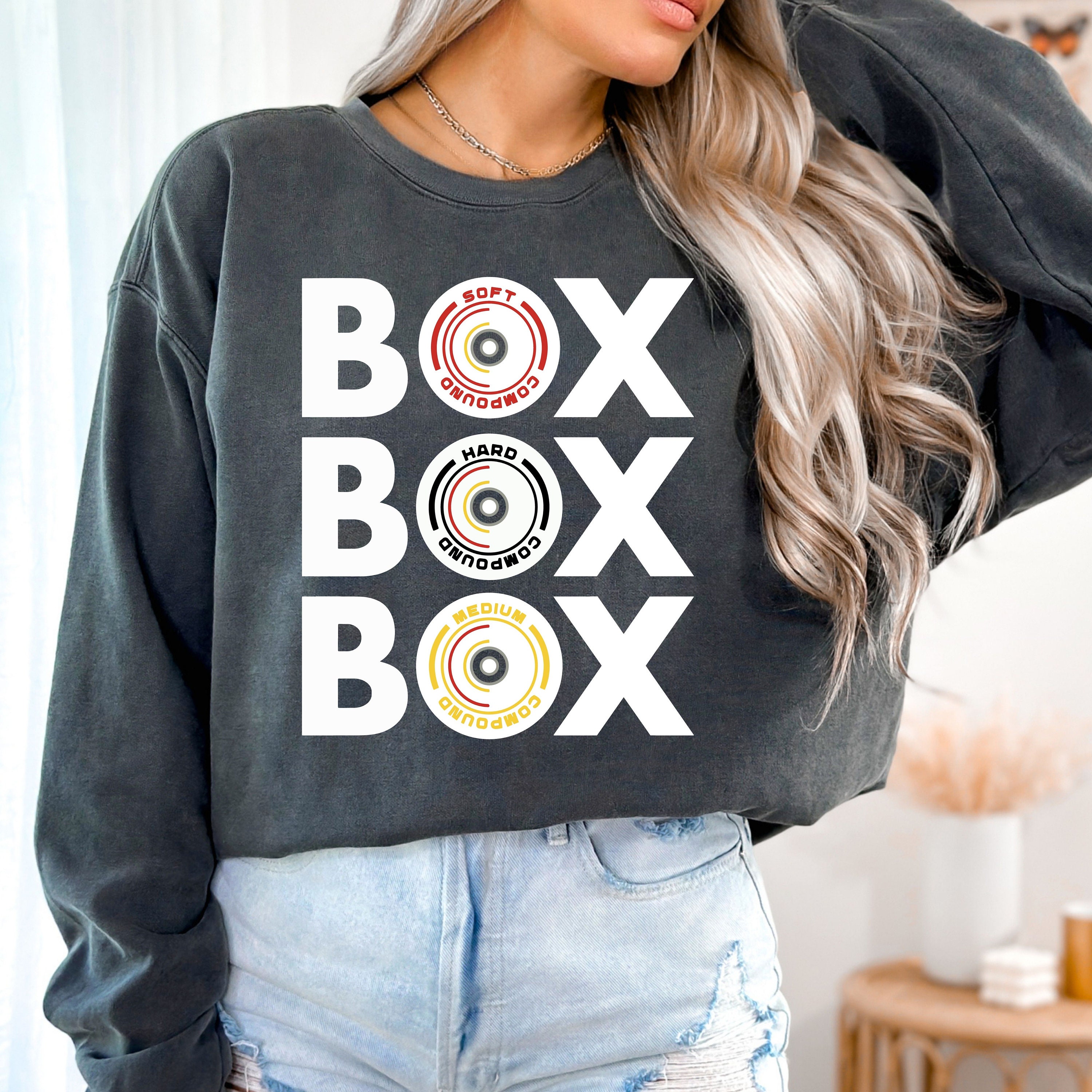 Formula 1 Sweatshirt, Box Box Box Sweatshirt, F1 Gift Sweatshirt, Box Box Box Crewneck ...