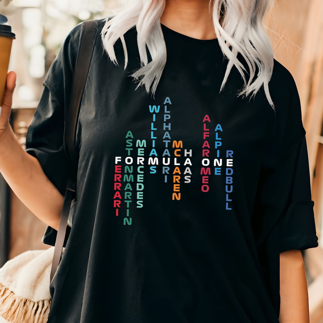Formula 1 Sweatshirt, Racing Team, F1 Racing T-shirt, Formula One ...