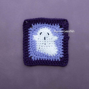 Ghost Granny Square Crochet PDF PATTERN (english) - Etsy