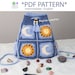 Sun and Moon Drawstring Backpack Crochet PDF PATTERN - Intermediate ...