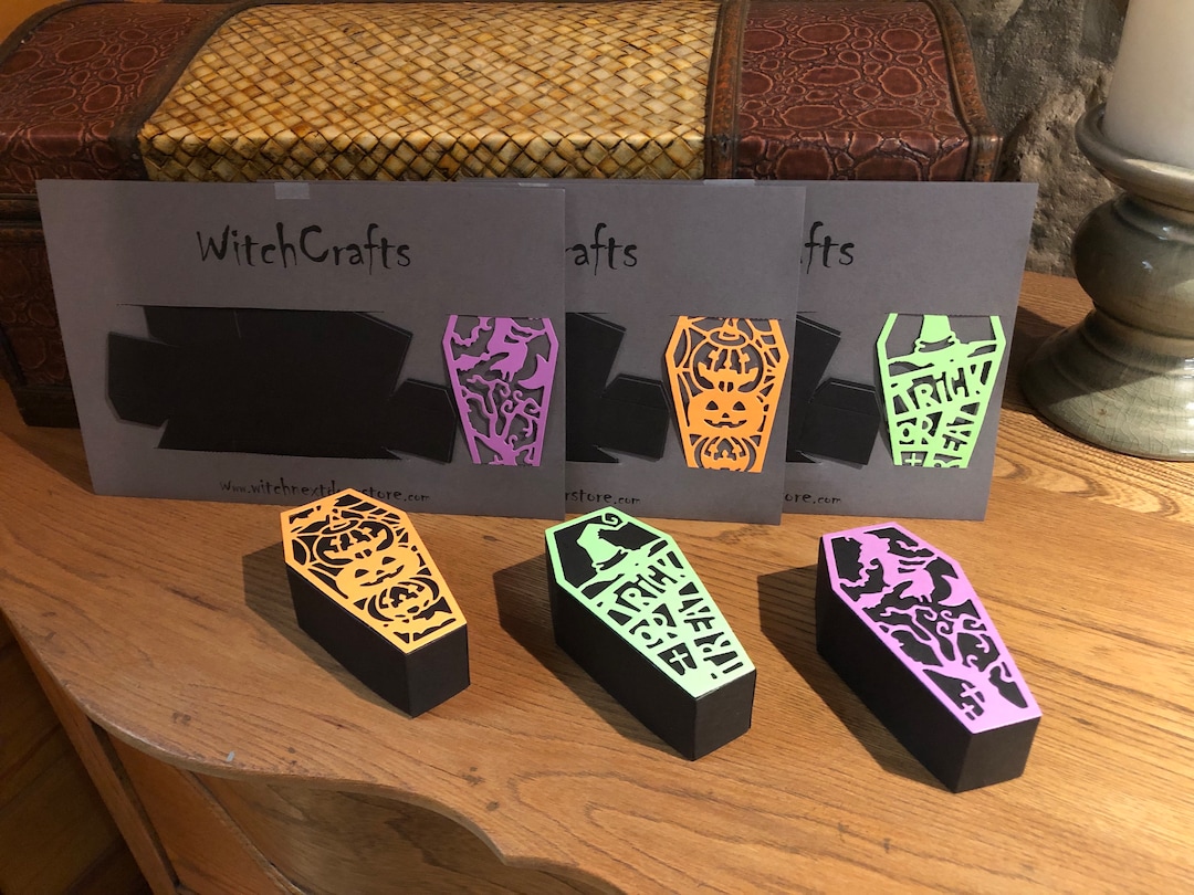 Paper Coffin Craft Kit-3 Pack - Etsy