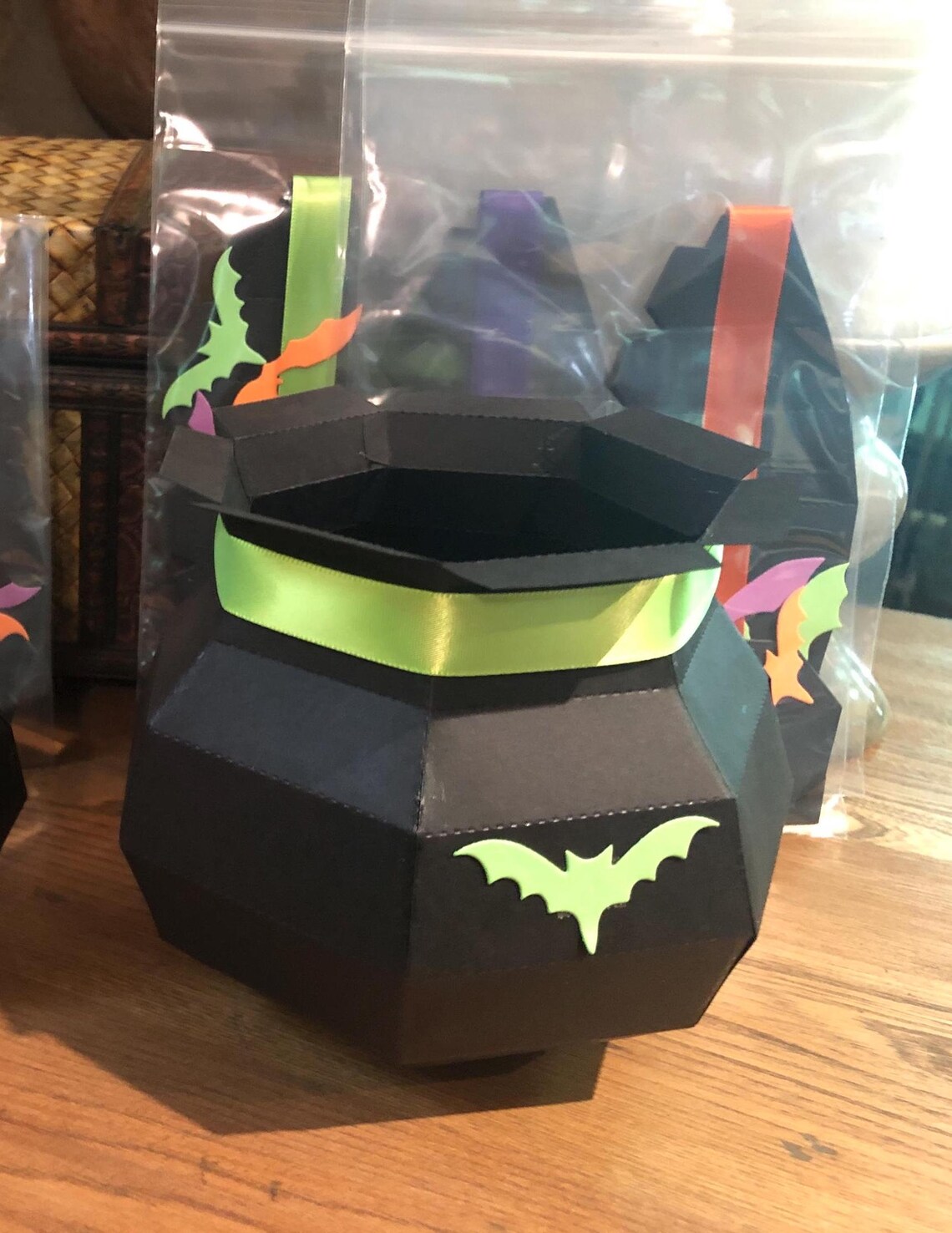 Large Paper Black Cauldron Craft Kit - Etsy
