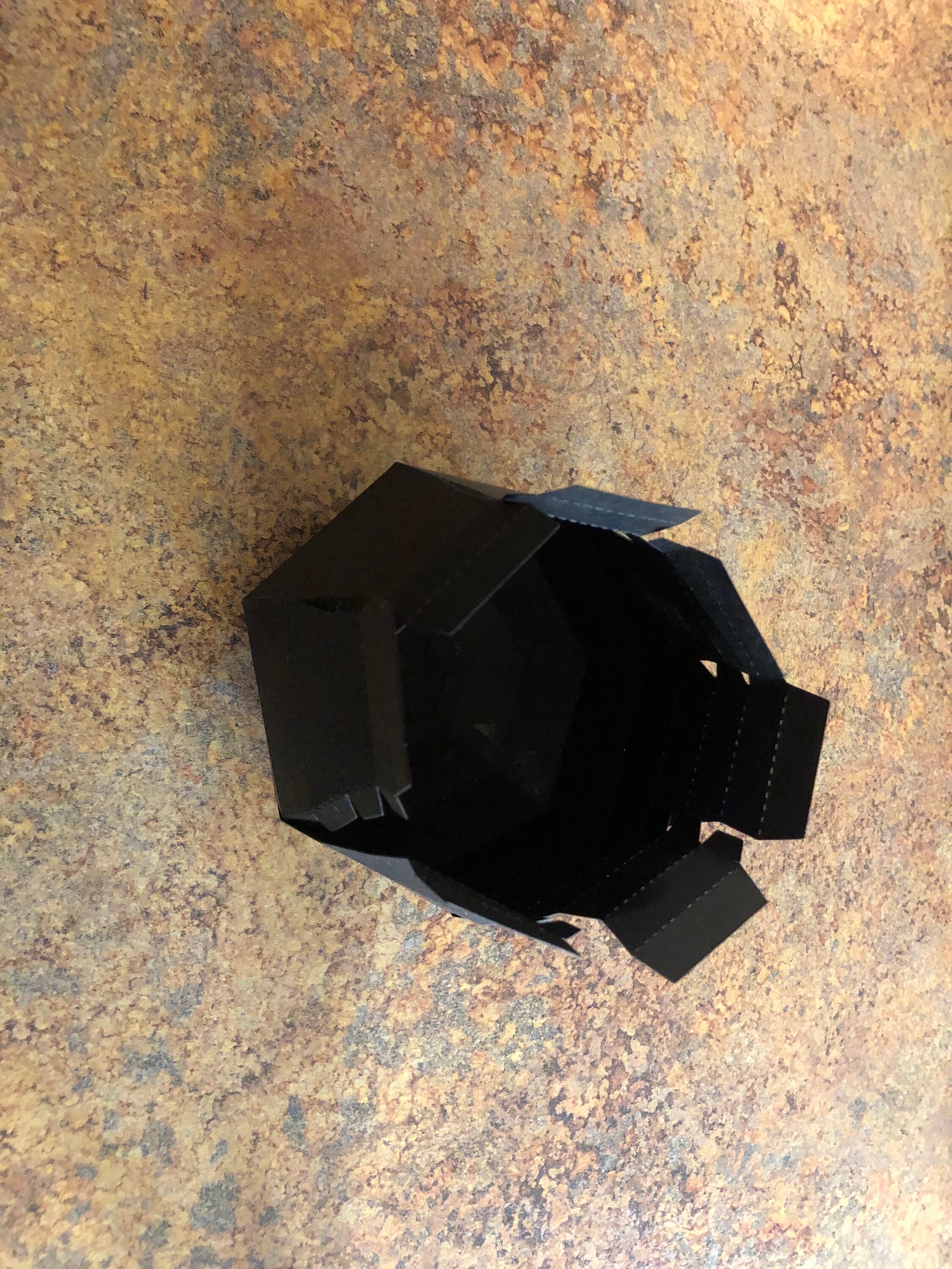 Paper Black Cauldron Craft Kit Small With Gold or Silver Trim - Etsy