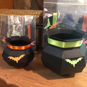 Large Paper Black Cauldron Craft Kit - Etsy
