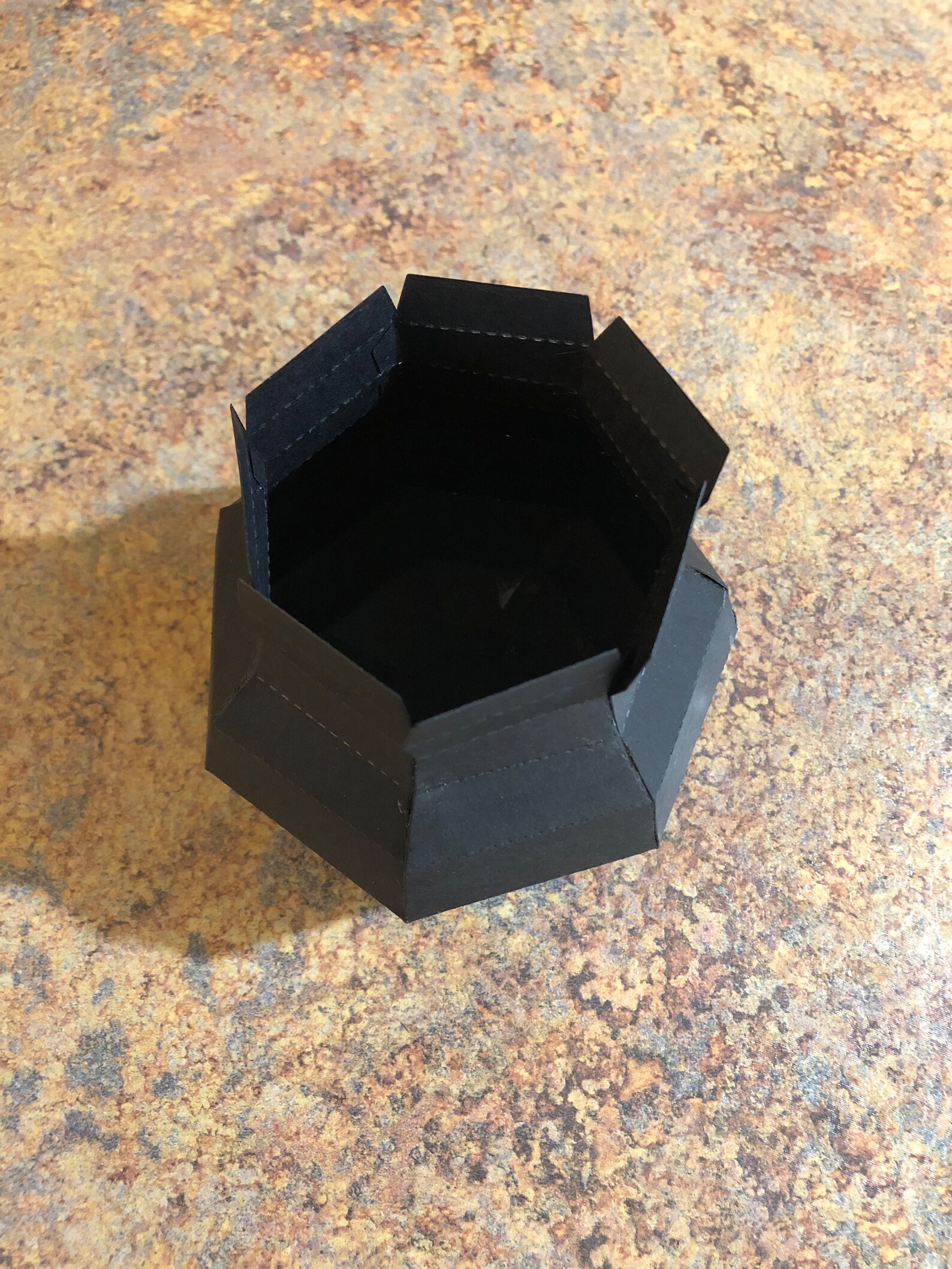 Paper Black Cauldron Craft Kit Small With Gold or Silver Trim - Etsy