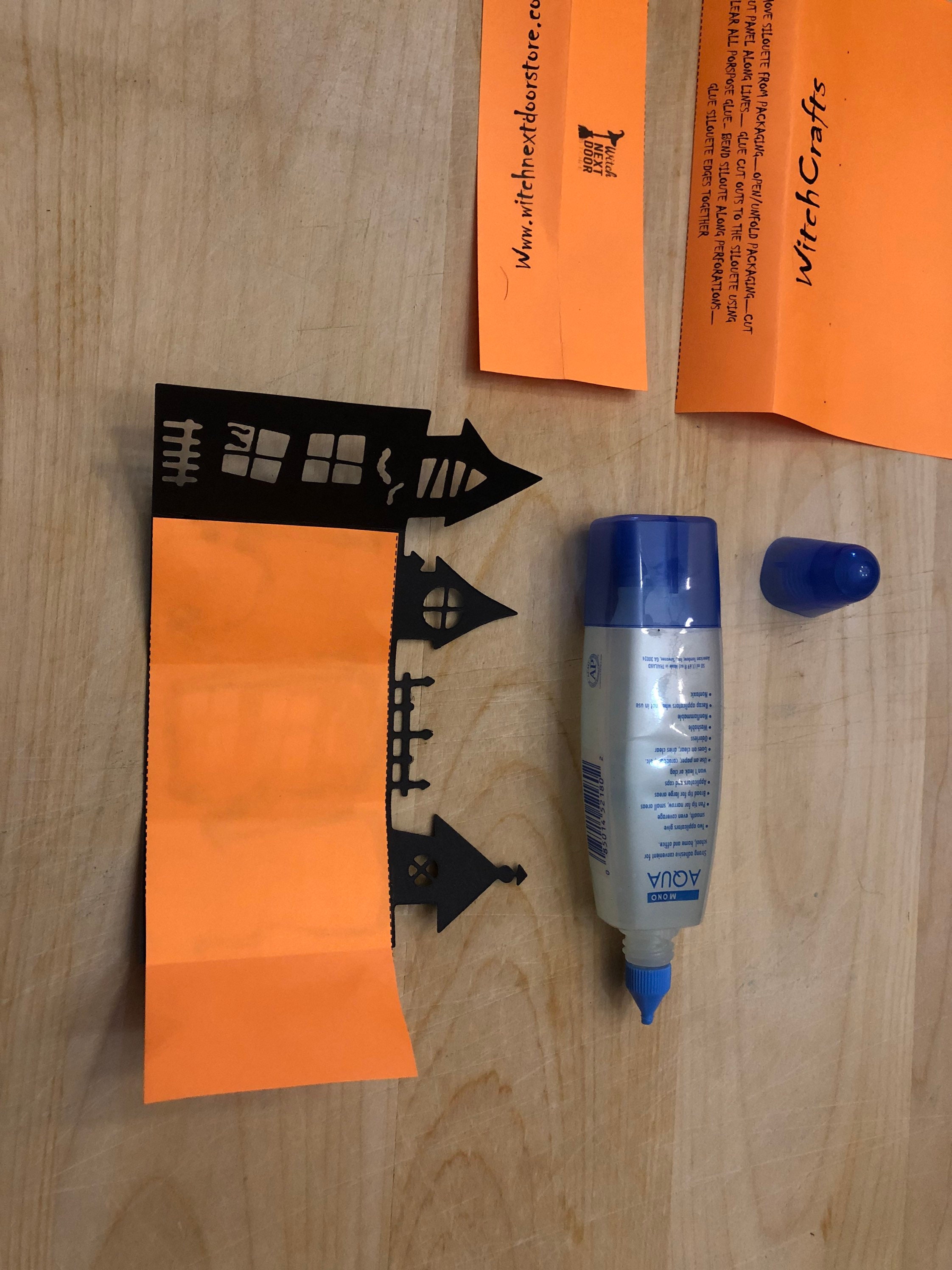 Paper Halloween Haunted House Craft Kit-5 Pc - Etsy