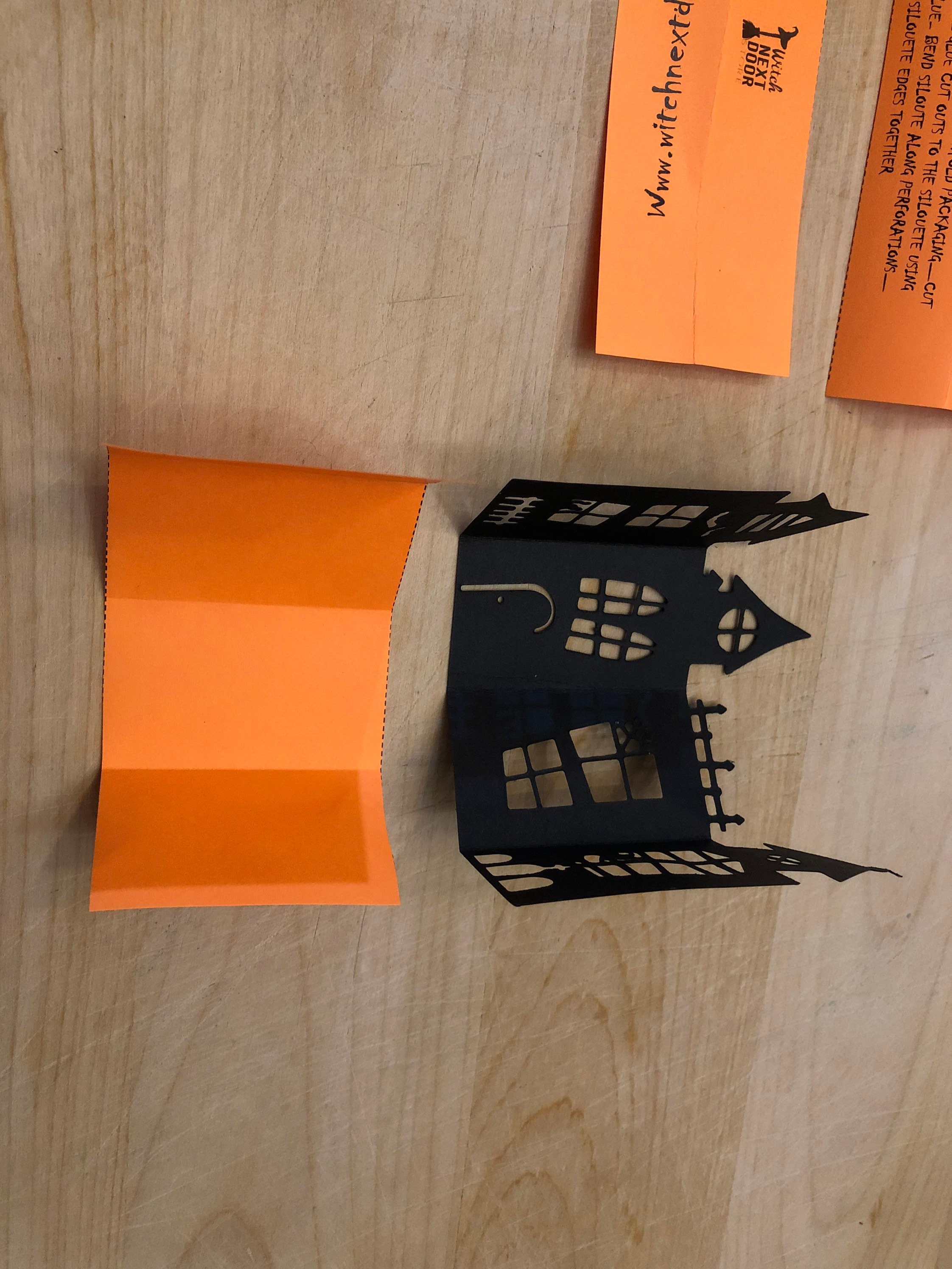 Paper Halloween Haunted House Craft Kit-5 Pc - Etsy