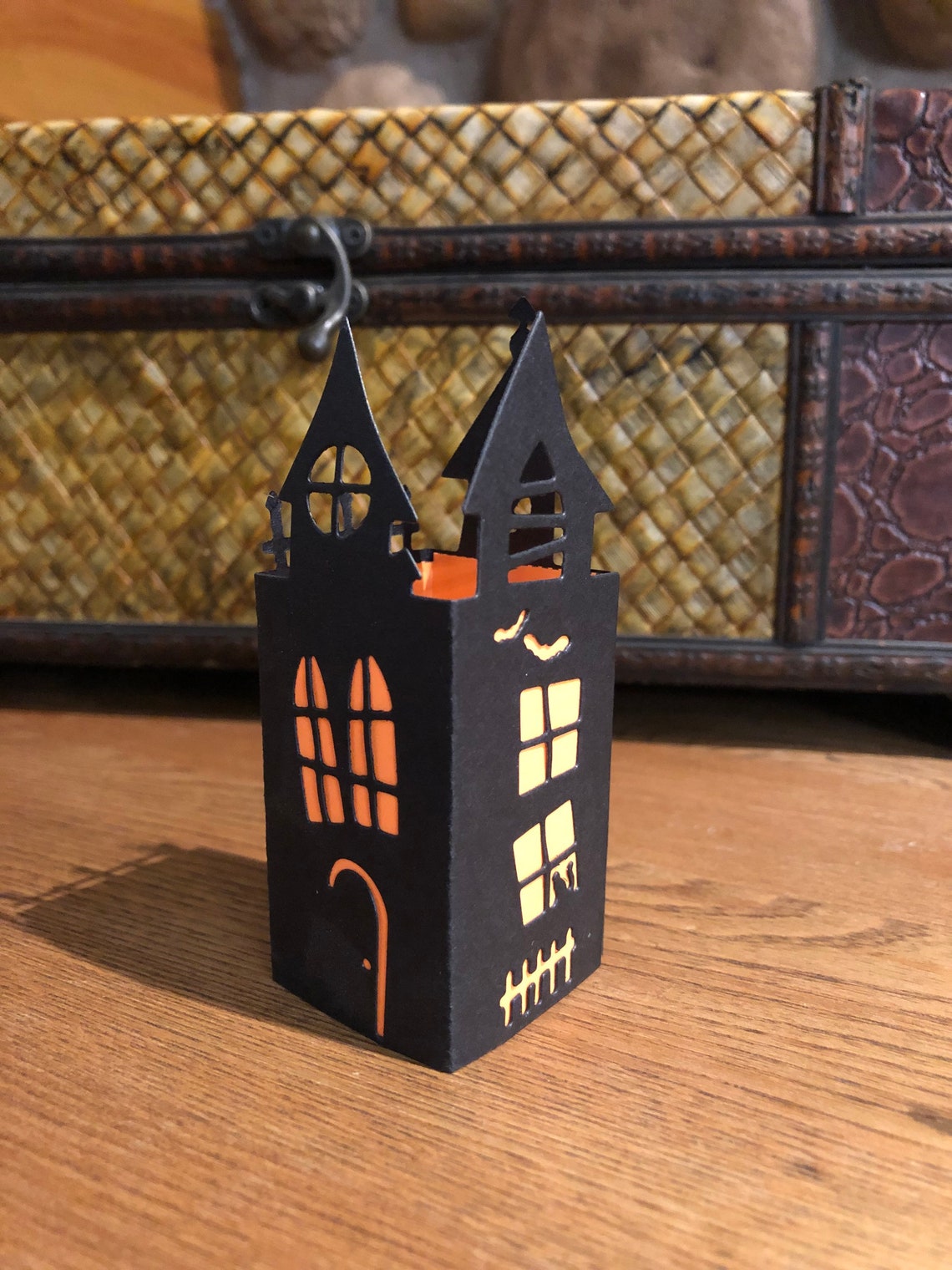 Paper Halloween Haunted House Craft Kit-5 Pc - Etsy