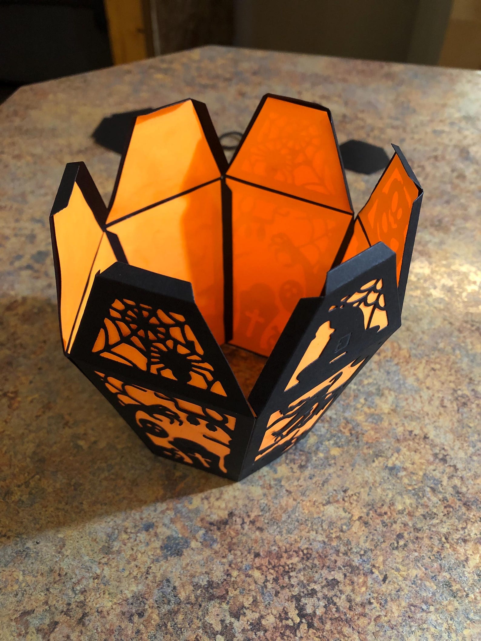 Paper Halloween Lantern Craft Kit-3 Pc - Etsy