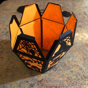 Paper Halloween Lantern Craft Kit-3 Pc - Etsy