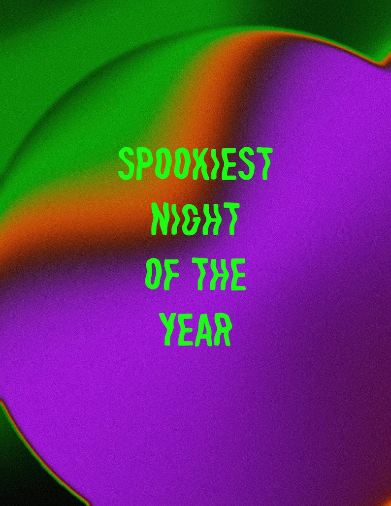 Halloween Aesthetic Gradient Backgrounds | Pack of 12 | Grainy ...