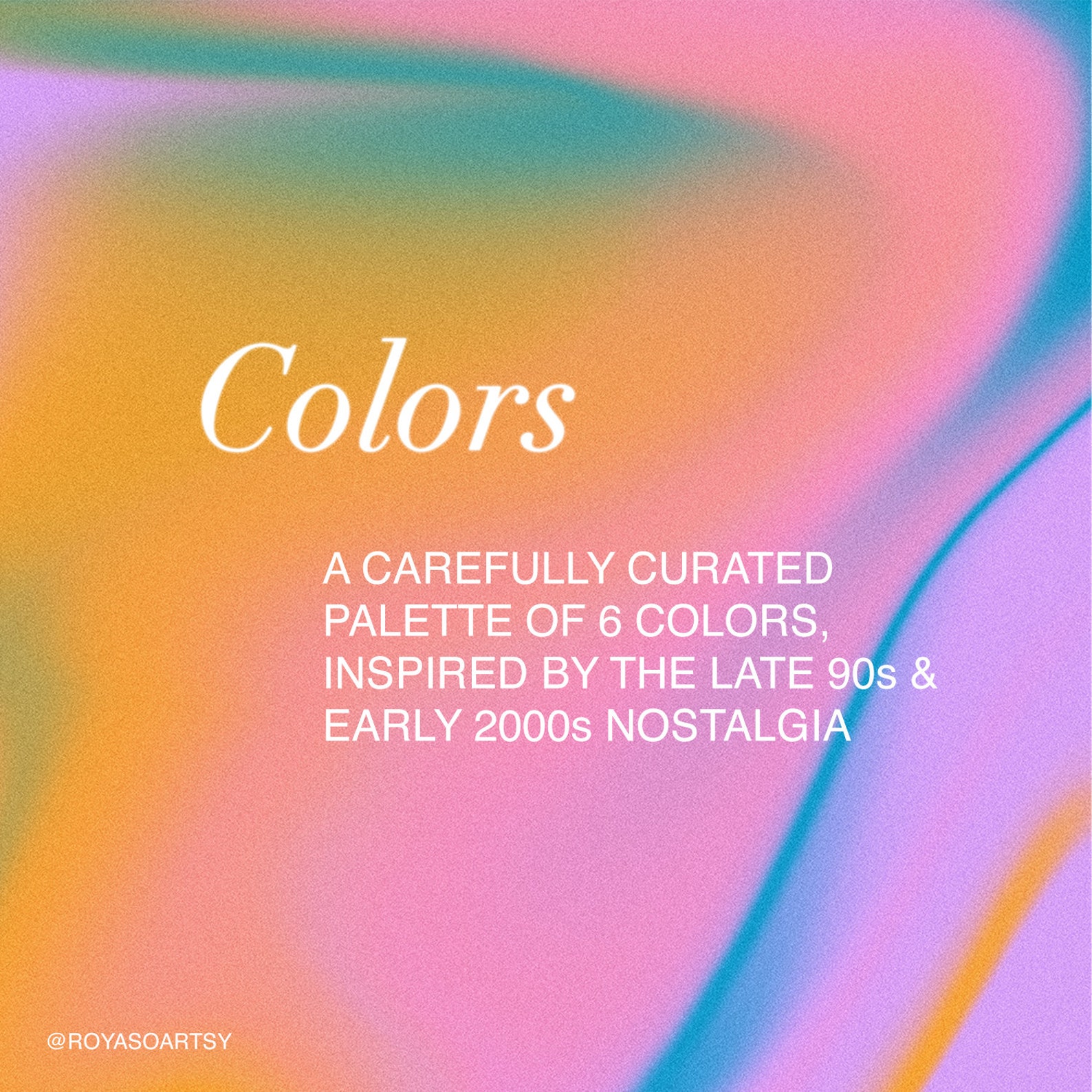 Gradients Pack of 20 Y2K Inspired Grainy Textured Aesthetic Gradients ...