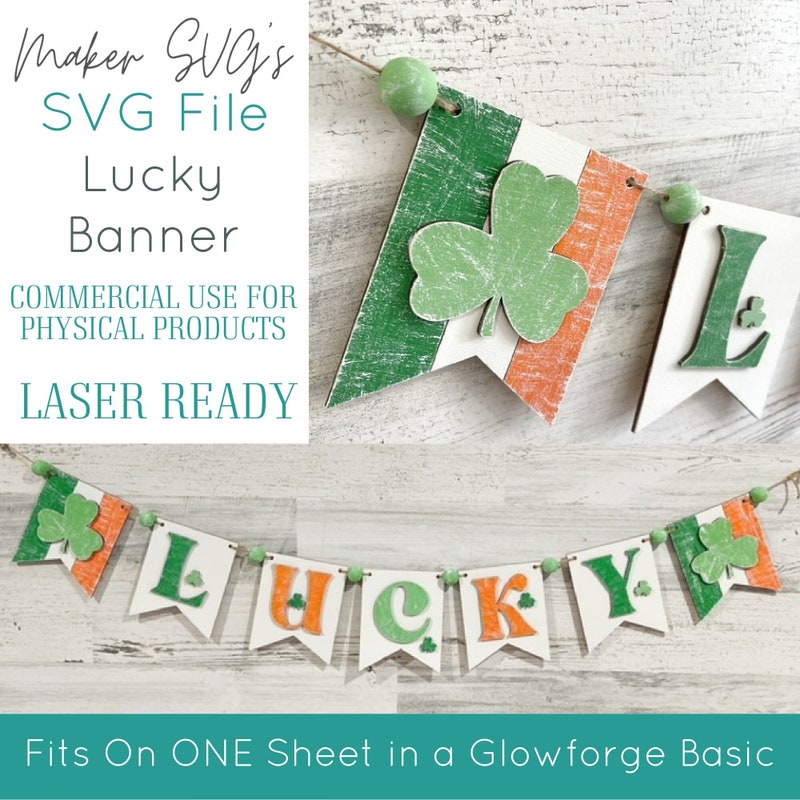 St Patricks Banner - Etsy