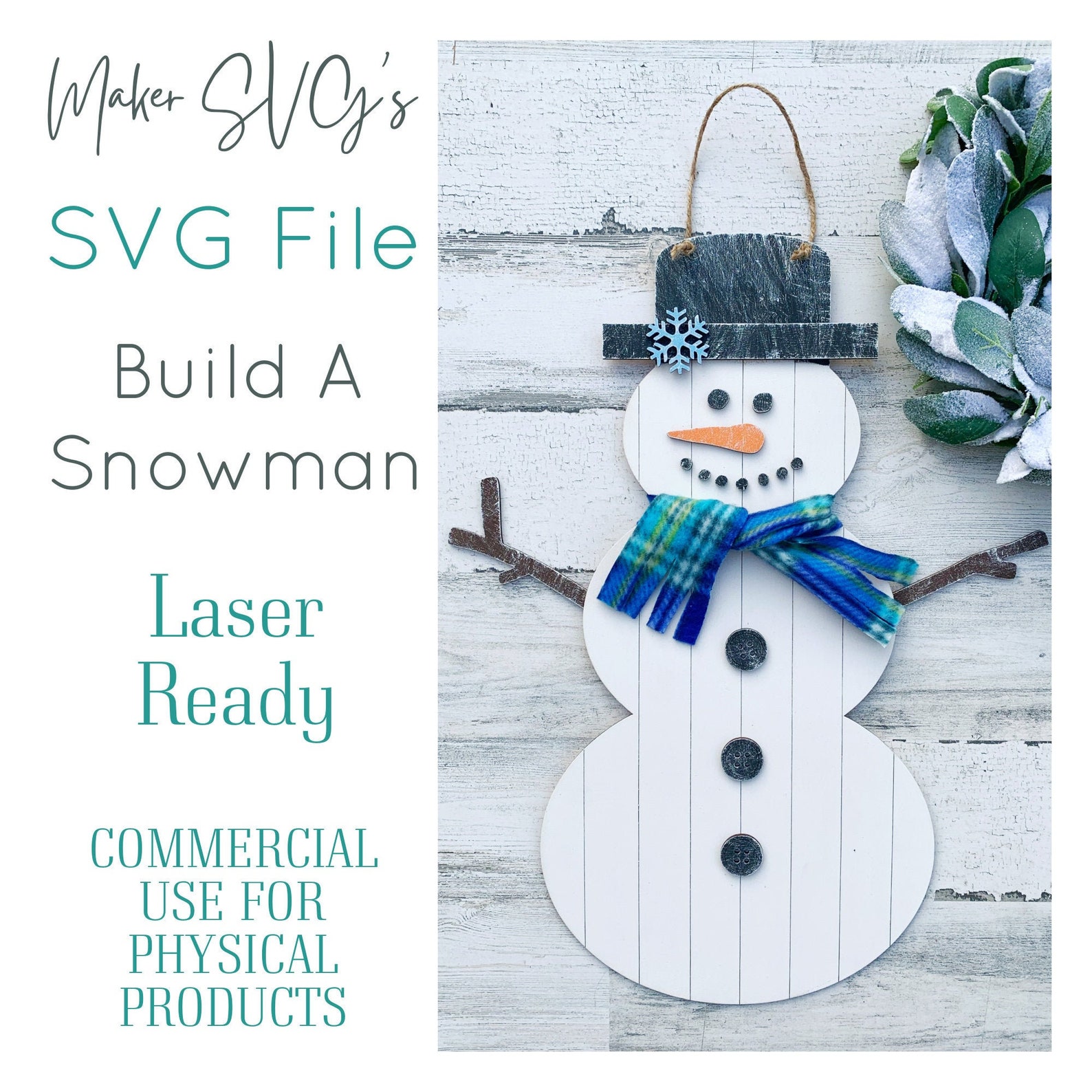 Build A Snowman SVG Laser File Laser SVG Paint Kit SVG - Etsy Canada