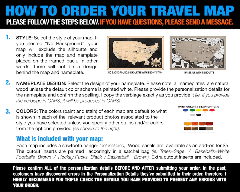 Football Stadium Map Stadium Tracker, Football Trip Tracker, NFL Travel ...