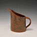 Slab/hand Built Stoneware Pitcher With Brown and Blue Glazes Made by ...