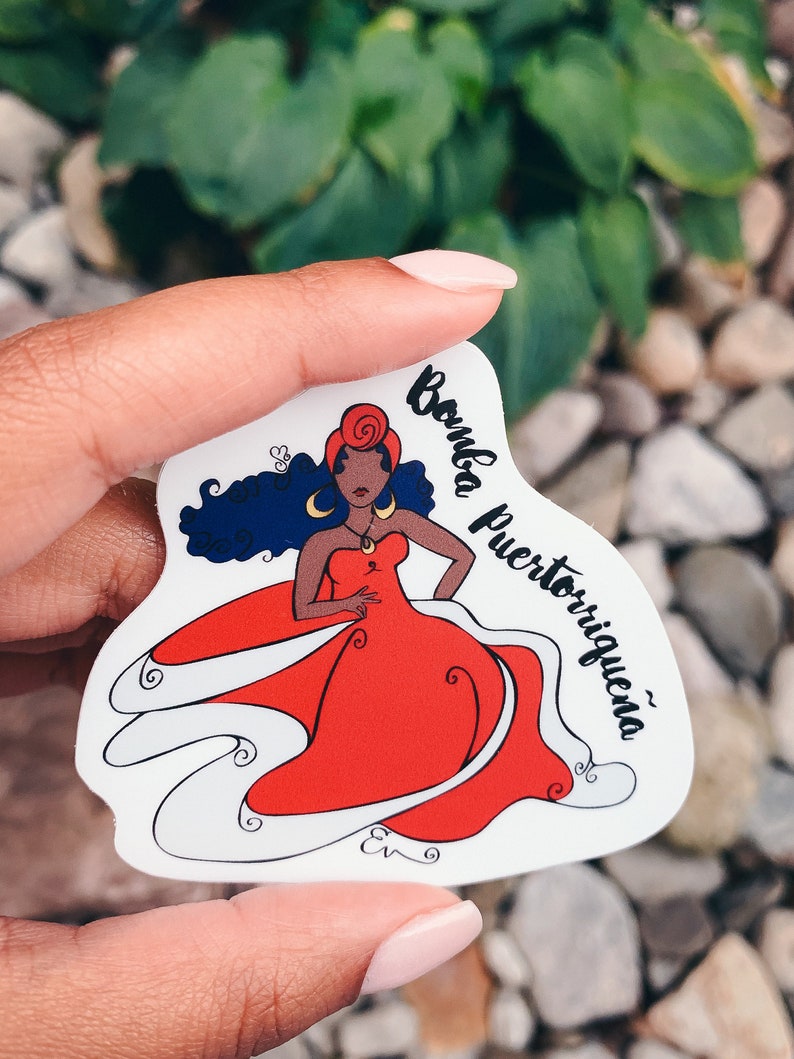 Bomba Puertorriqueña Sticker - Etsy