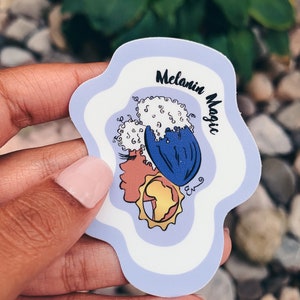 Melanin Magic Sticker - Etsy