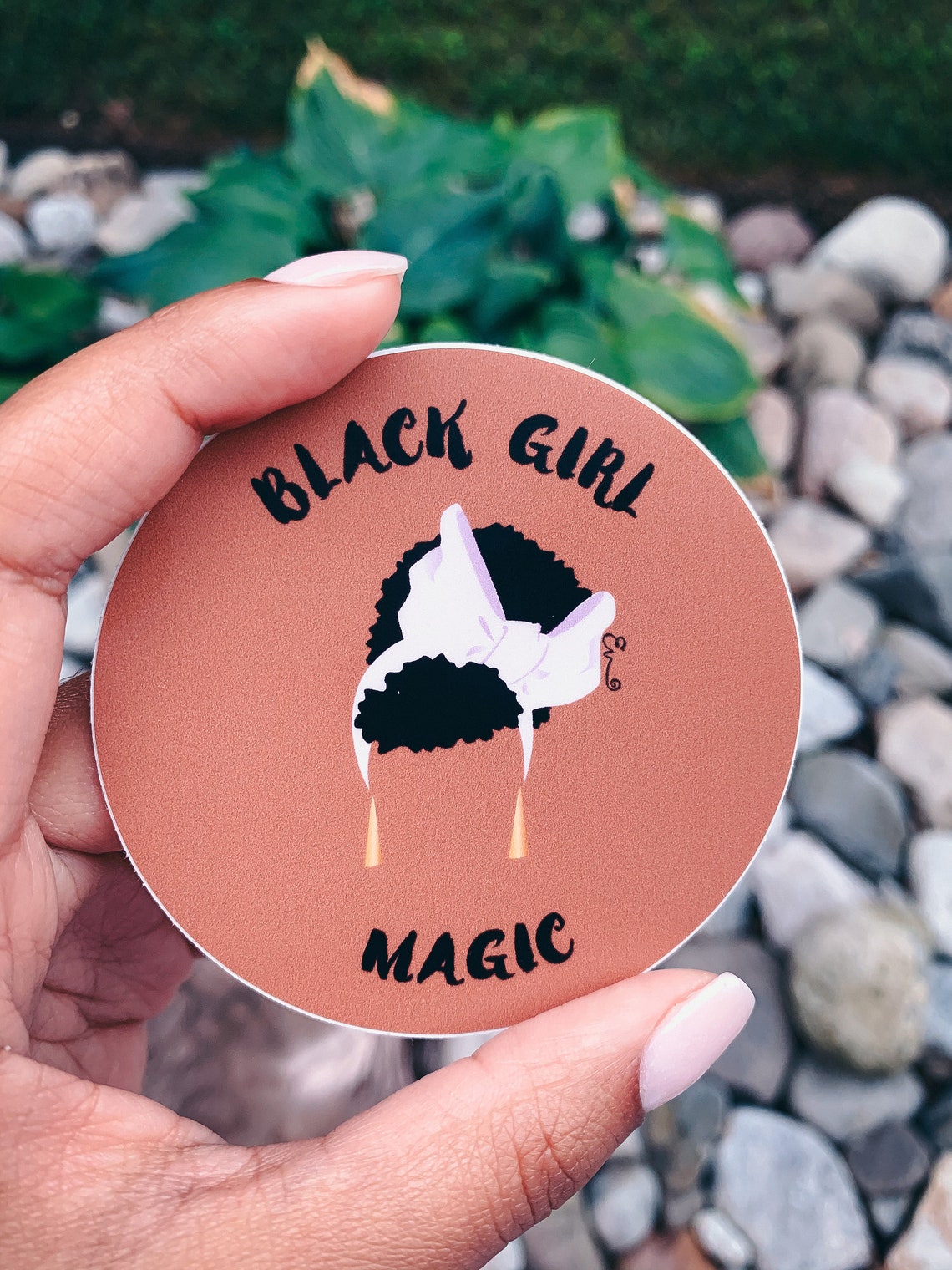 Black Girl Magic Sticker - Etsy