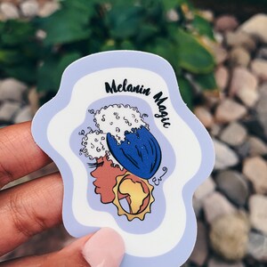 Melanin Magic Sticker - Etsy