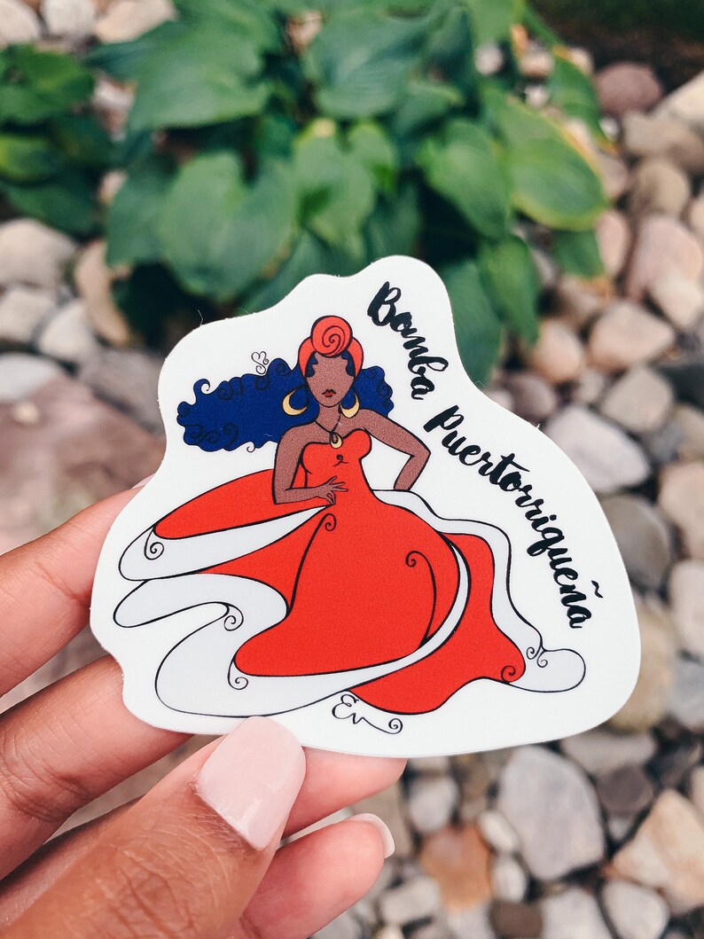 Bomba Puertorriqueña Sticker - Etsy