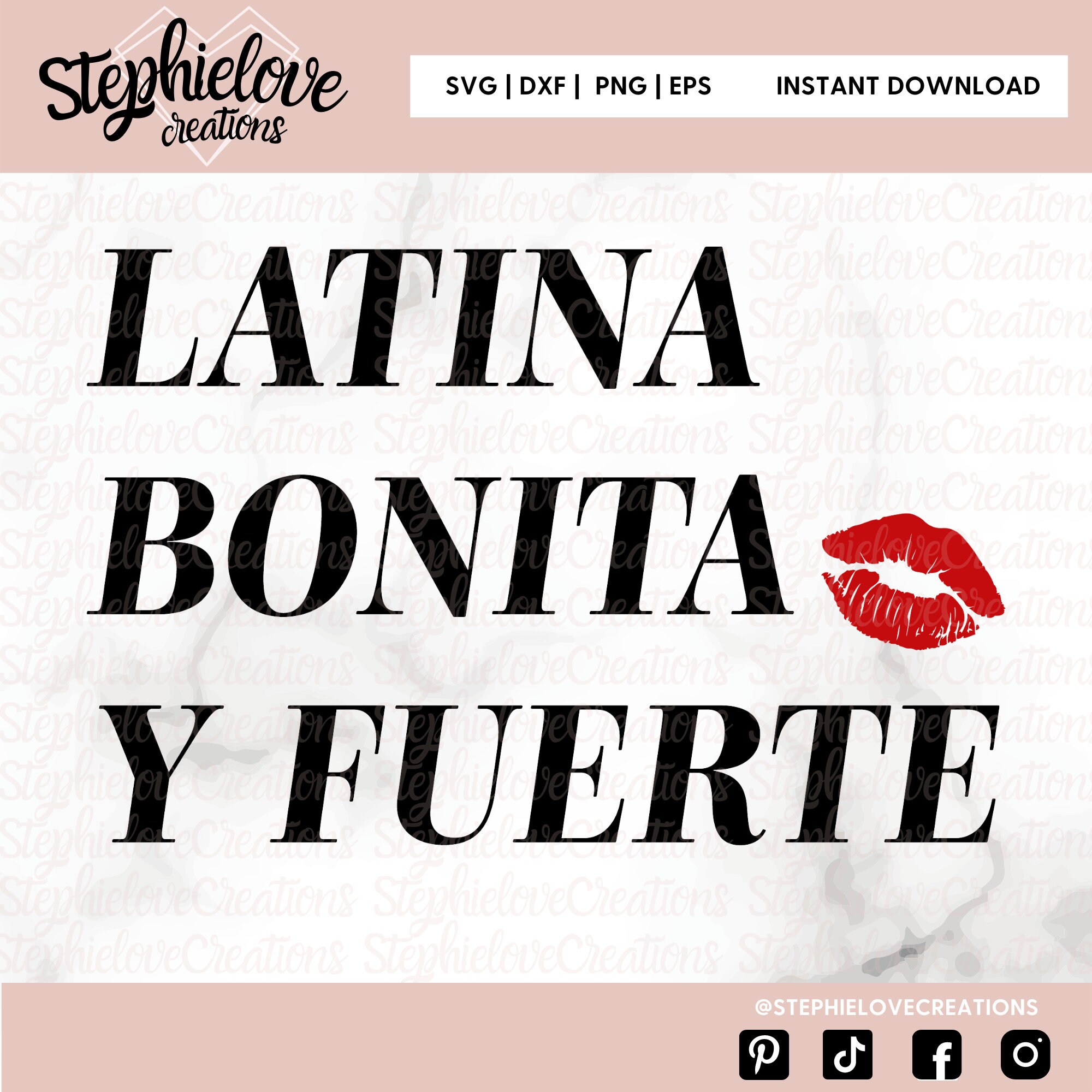 Latina SVG bonita Svg Spanglish Svg Spanish Svg Spanish - Etsy Australia