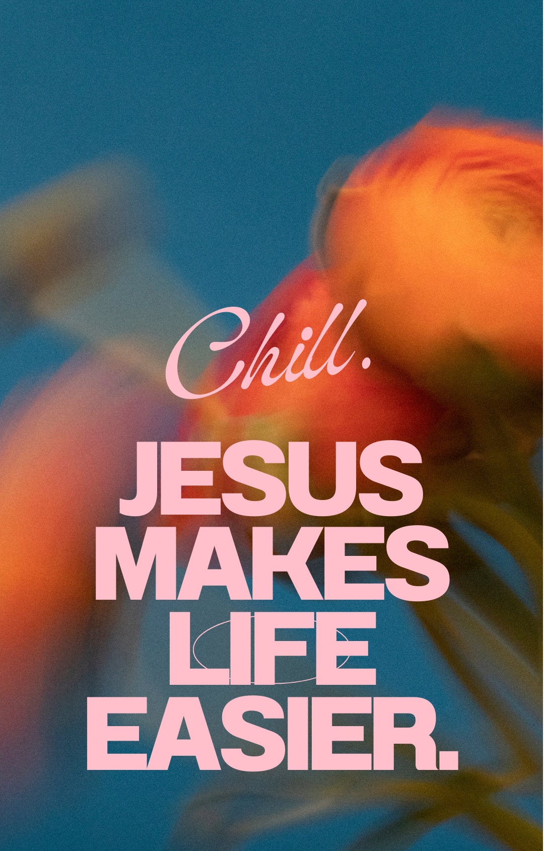 Chill Jesus Makes Life Easier - Etsy