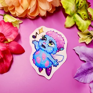 Iconic Bibble Holographic Vinyl Stickers - Etsy