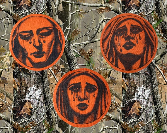 Crying Madonna Patches 3 Options | Etsy