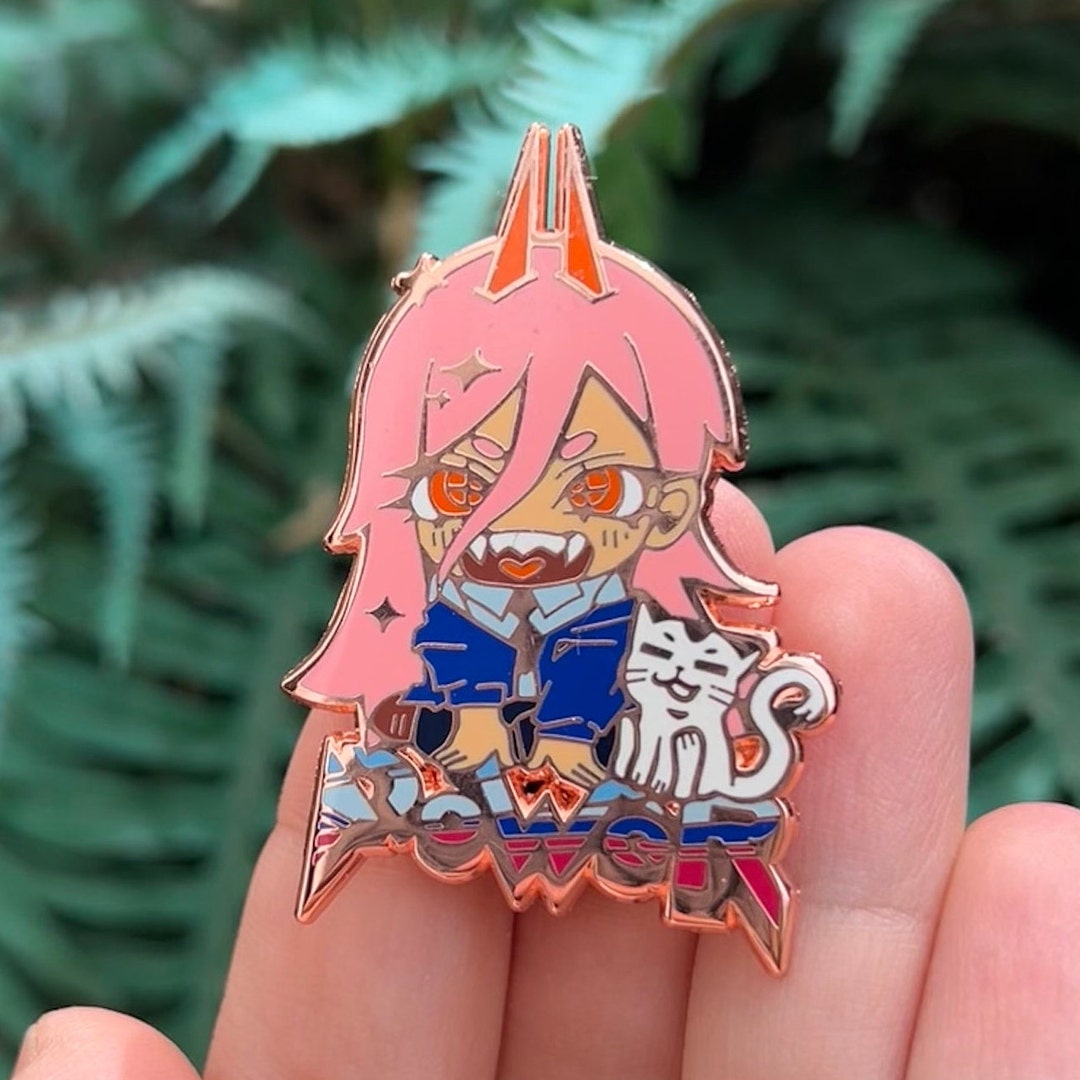 CSM Pin Blood Devil Anime Manga Lanyard Hard Enamel Pins - Etsy