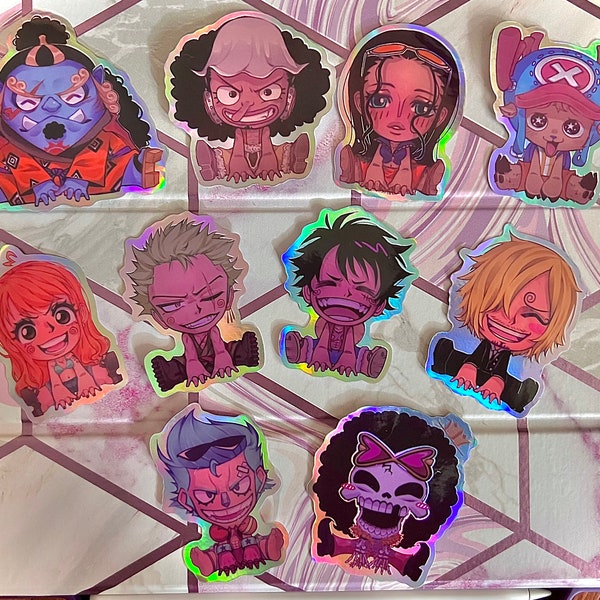 One Piece Vinyl Stickers - Etsy