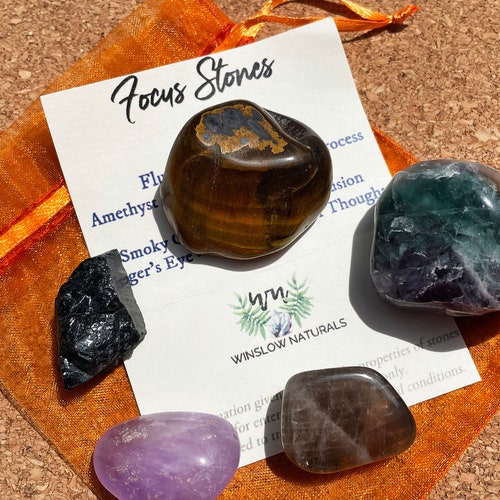 Manifesting and Intention Crystal Set Manifestation Stone - Etsy