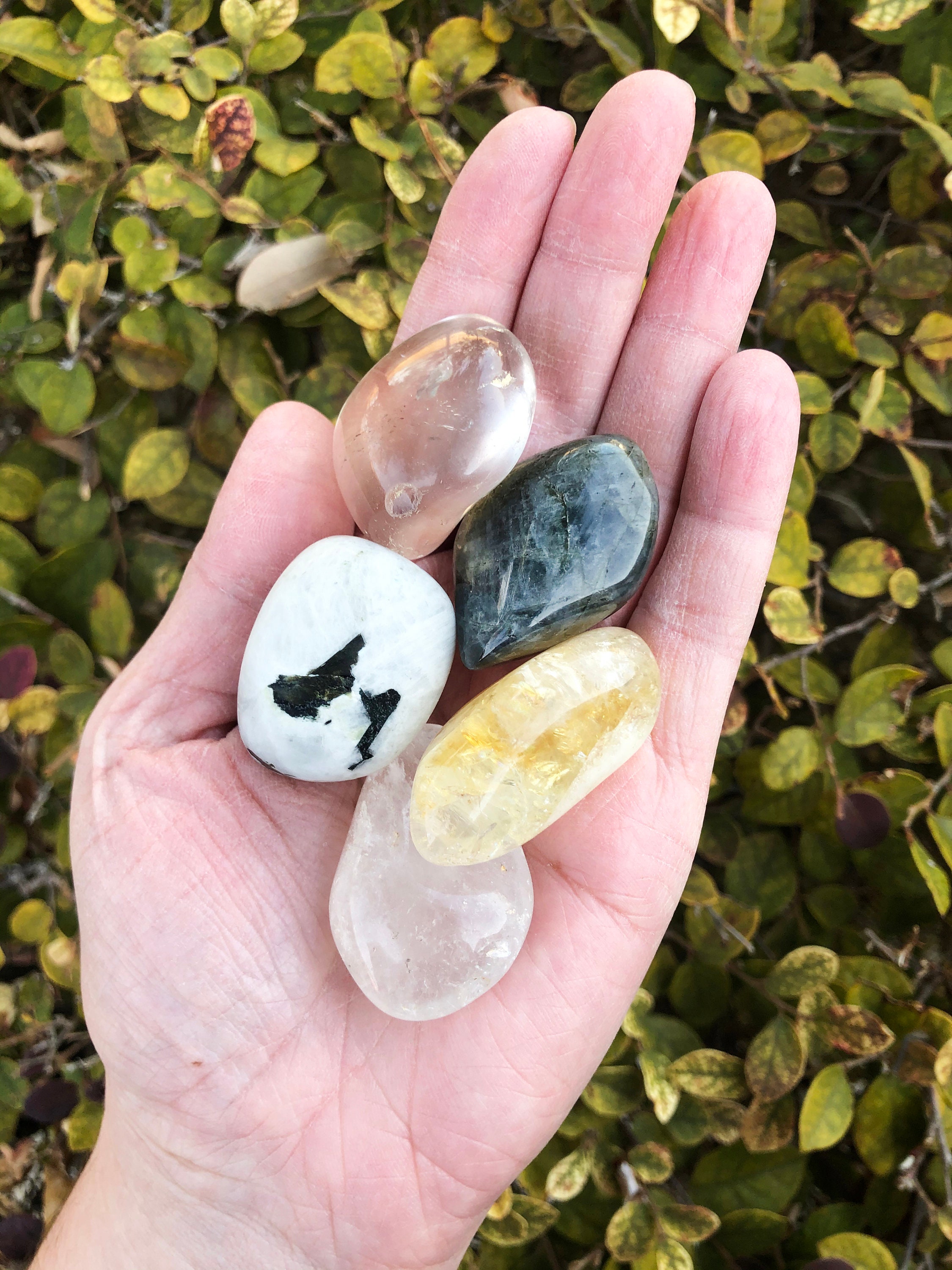 Full Moon Crystal Set Full Moon Stone Kit Full Moon Bag | Etsy