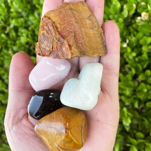 Safe Travel Crystal Set, Travel Stones Kit, Driving and Flying Stones ...