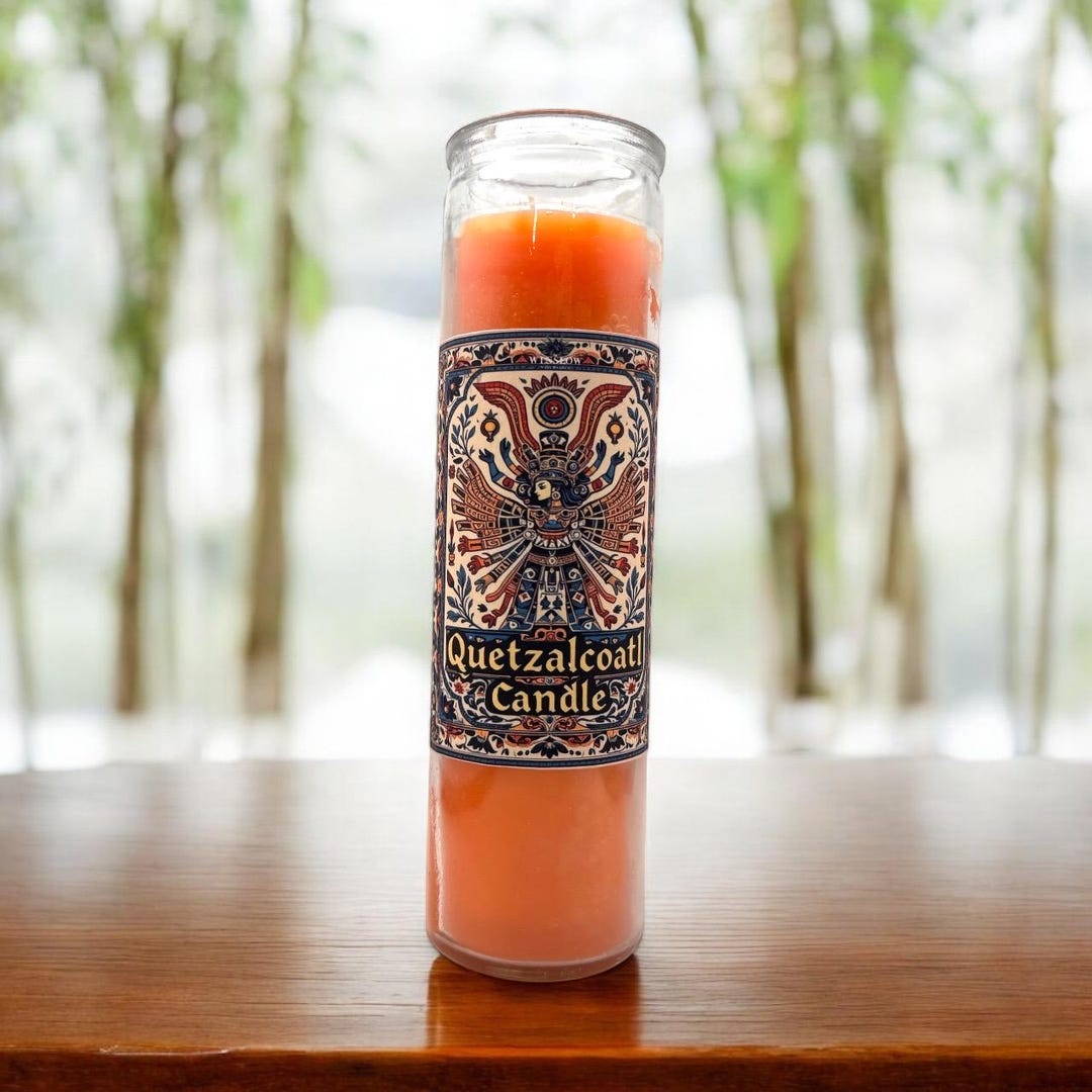 Quetzalcoatl Ritual Candles, Quetzalcoatl Oil and Spray, the Feathered ...