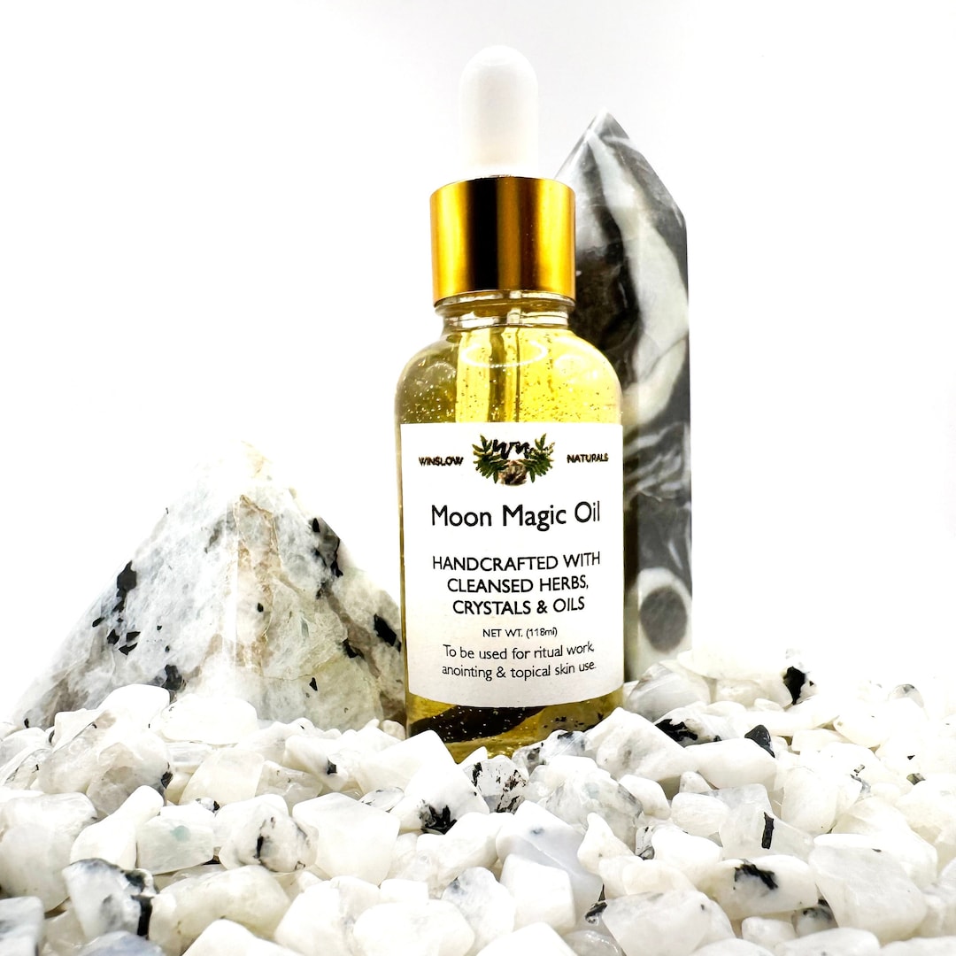 Moon Magic Oil, Moon Phase Oil, Handcrafted Oil, Anointing Oil, Altar ...