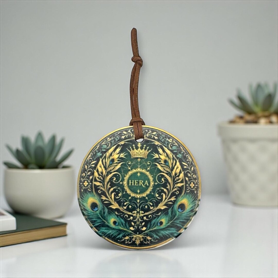 Hera Ceramic Wall Hanging, Goddess Hera, Christmas Ornament, Holiday ...