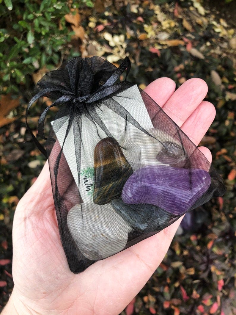 Meditation Crystal Set Manifestation Stones Kit Meditation - Etsy