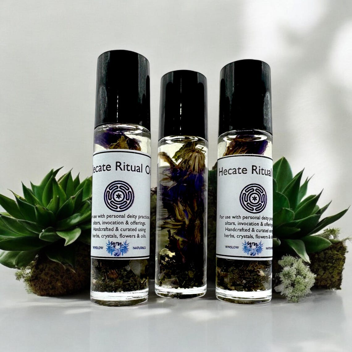 Baneful Ritual Oils, Handcrafted Ritual Oils, Pagan Practice Oil, Dark ...
