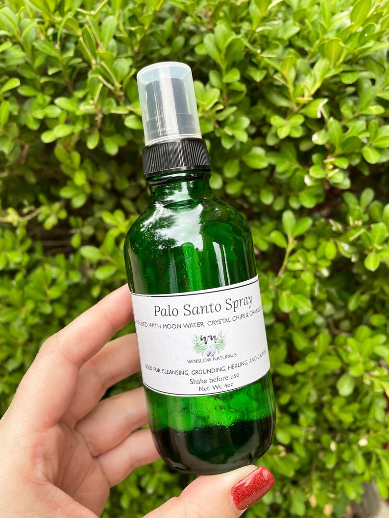 Palo Santo Spray Palo Santo Crystal Infused Spray Palo Santo - Etsy