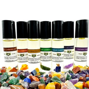 Chakra Oils, Chakra Balancing Oil, Handcrafted Oil, Essential Oil ...