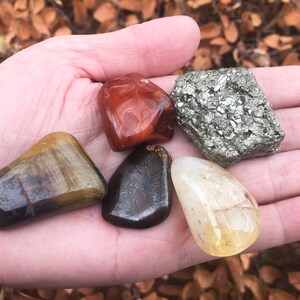 Good Luck and Mojo Crystal Set, Mojo and Prosperity Stone Kit, Good ...