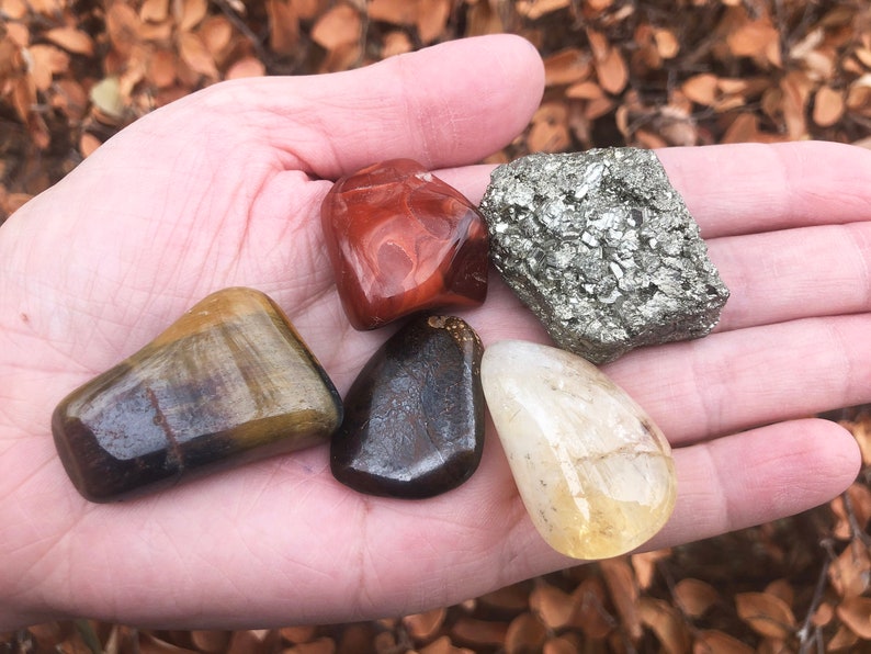 Good Luck and Mojo Crystal Set Mojo and Prosperity Stone Kit - Etsy