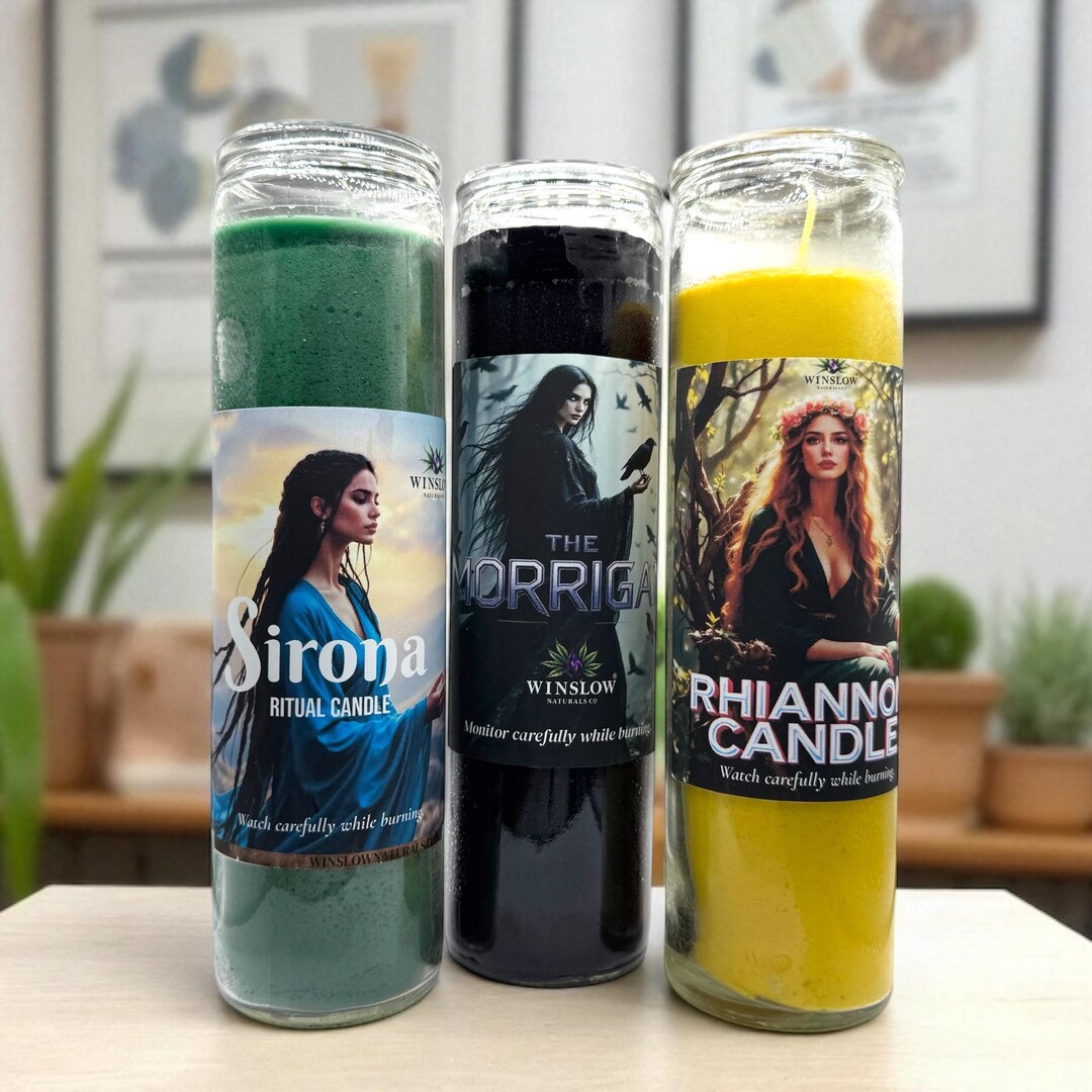 Celtic Deity Ritual Candles, Welsh Deities, Irish Intention Candles ...