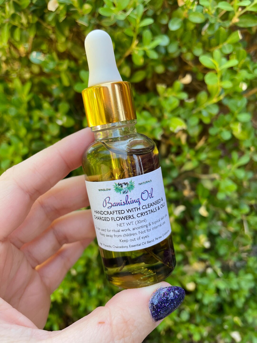 Banishing Ritual Oil, Banishing Oils, Spiritual Oil, Ritual Handcrafted ...