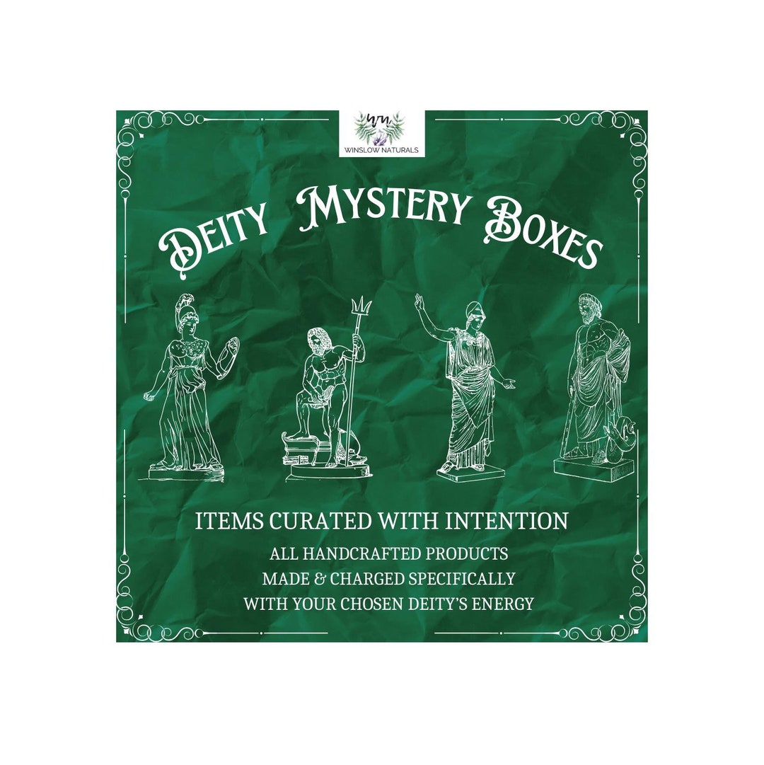 Deity Mystery Boxes, Handcrafted Metaphysical Items, Curated God or ...